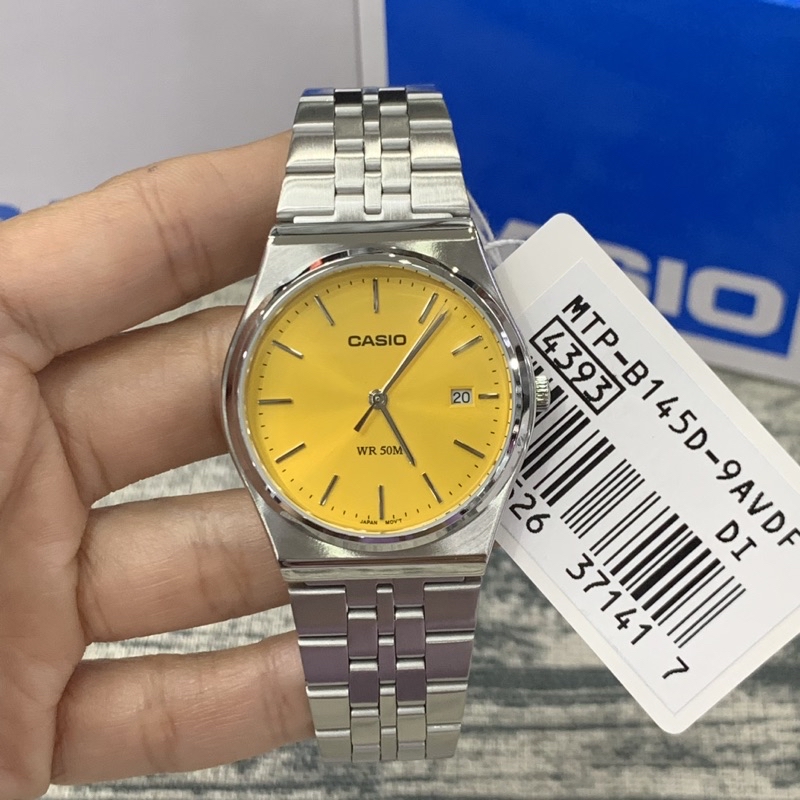 100% ORIGINAL CASIO ANALOG WATCH MTP-B145D-2A1V/MTP-B145D-4A2V/MTP ...