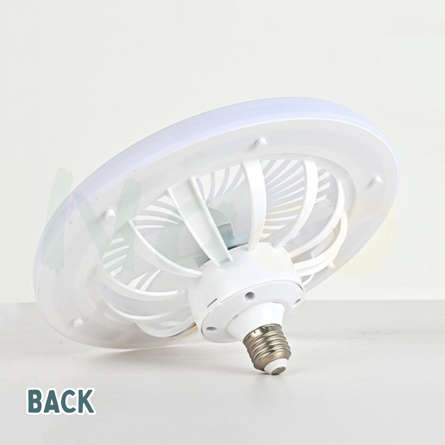 LED Intelligent Fan Light 50W Ceiling Fan Light Remote Control Dimmable ...