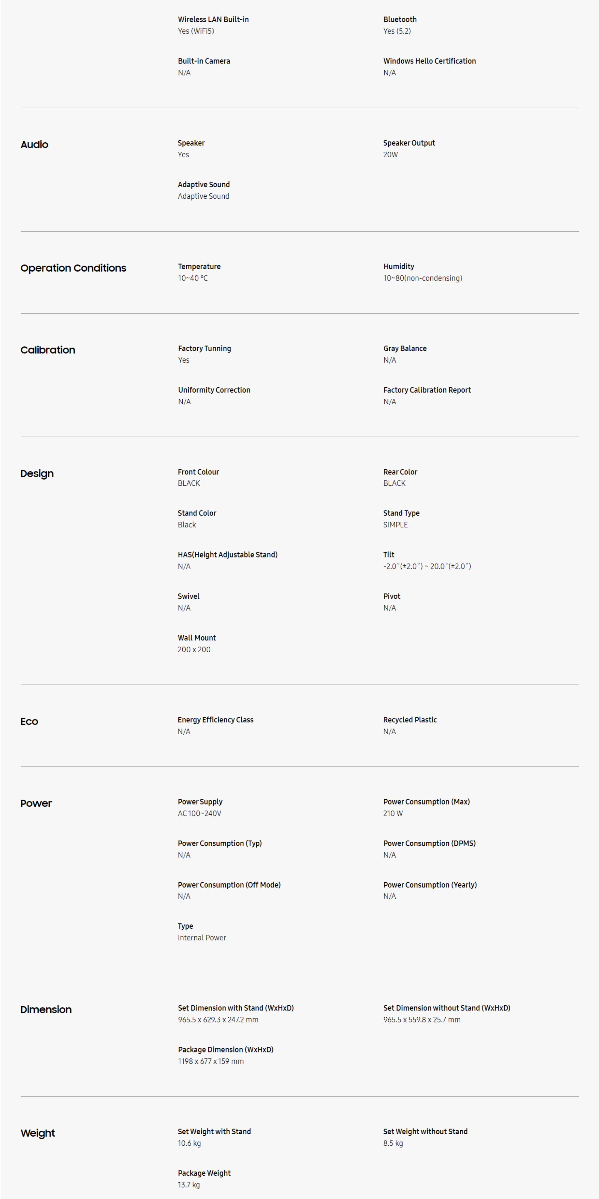 Samsung 43" M7 UHD Smart Monitor | Eye Saver | PC Experience with ...
