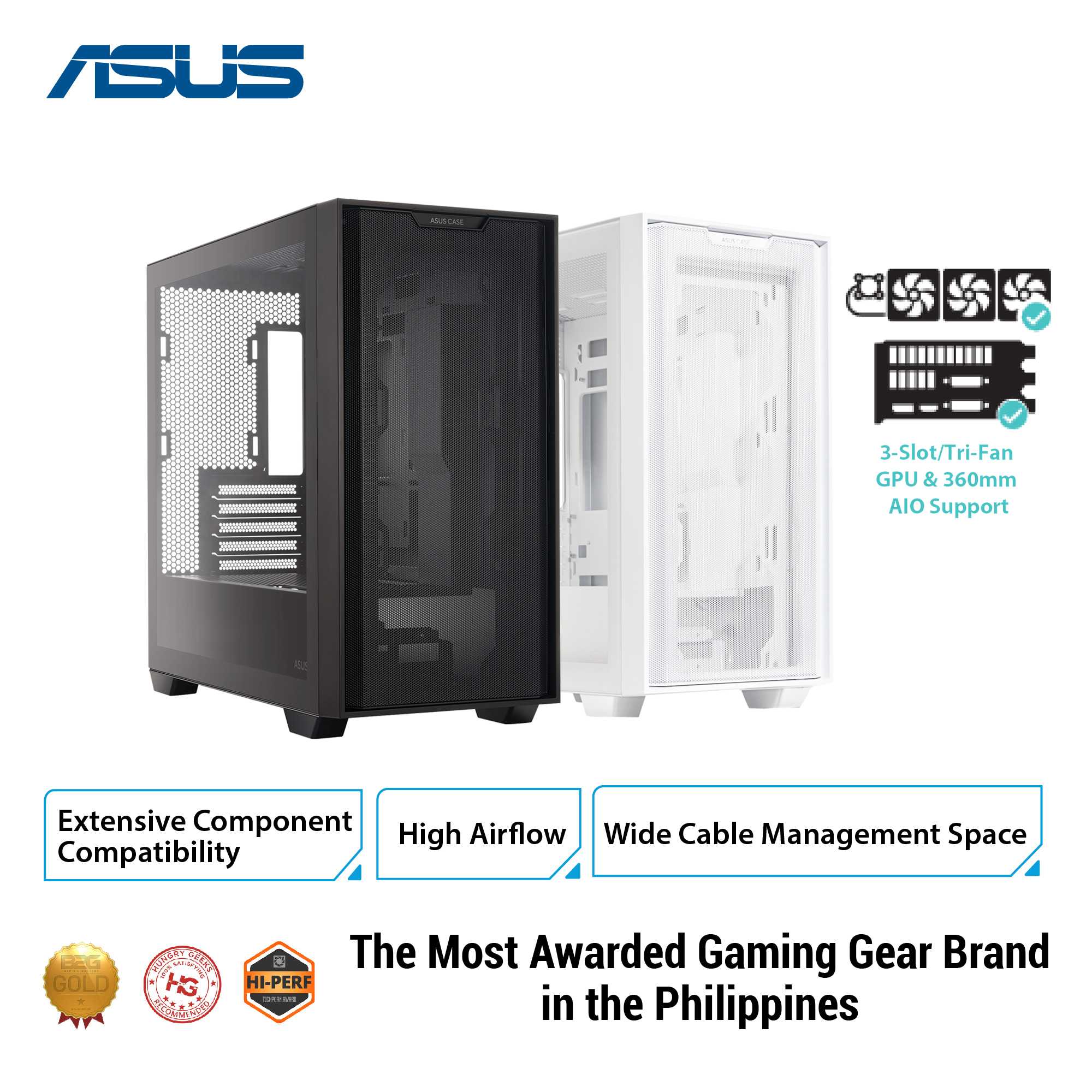 Asus A21 Micro ATX Gaming Case | Shopee Malaysia
