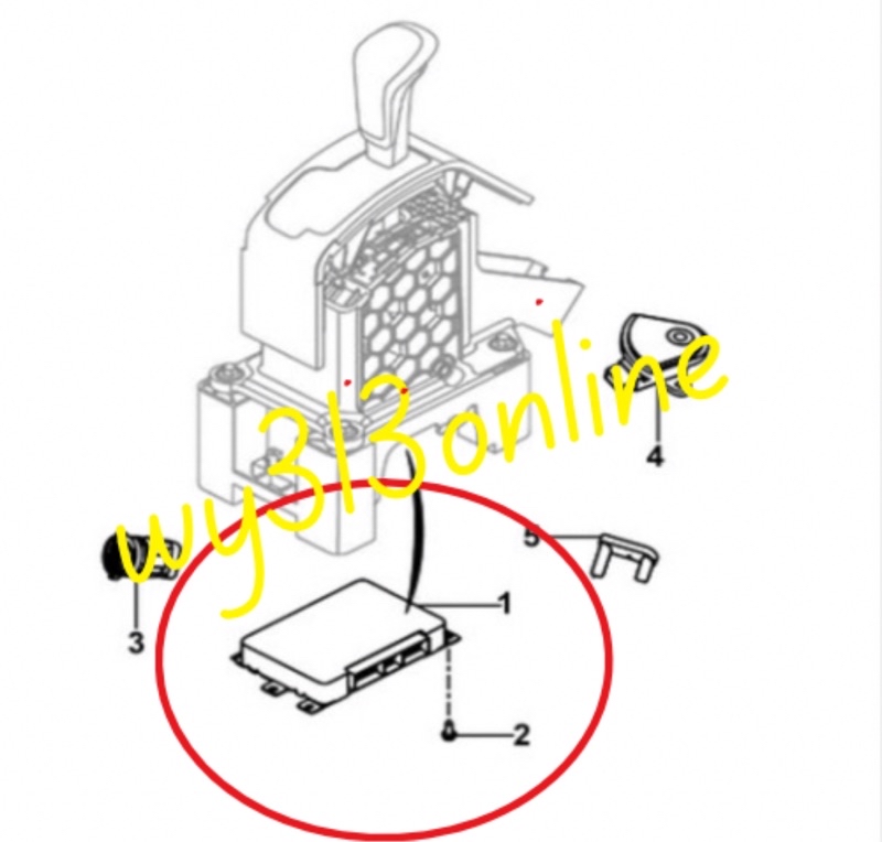 Original Proton X70 CBU 6speed Transmission Control Unit TCU 3055016900 ...