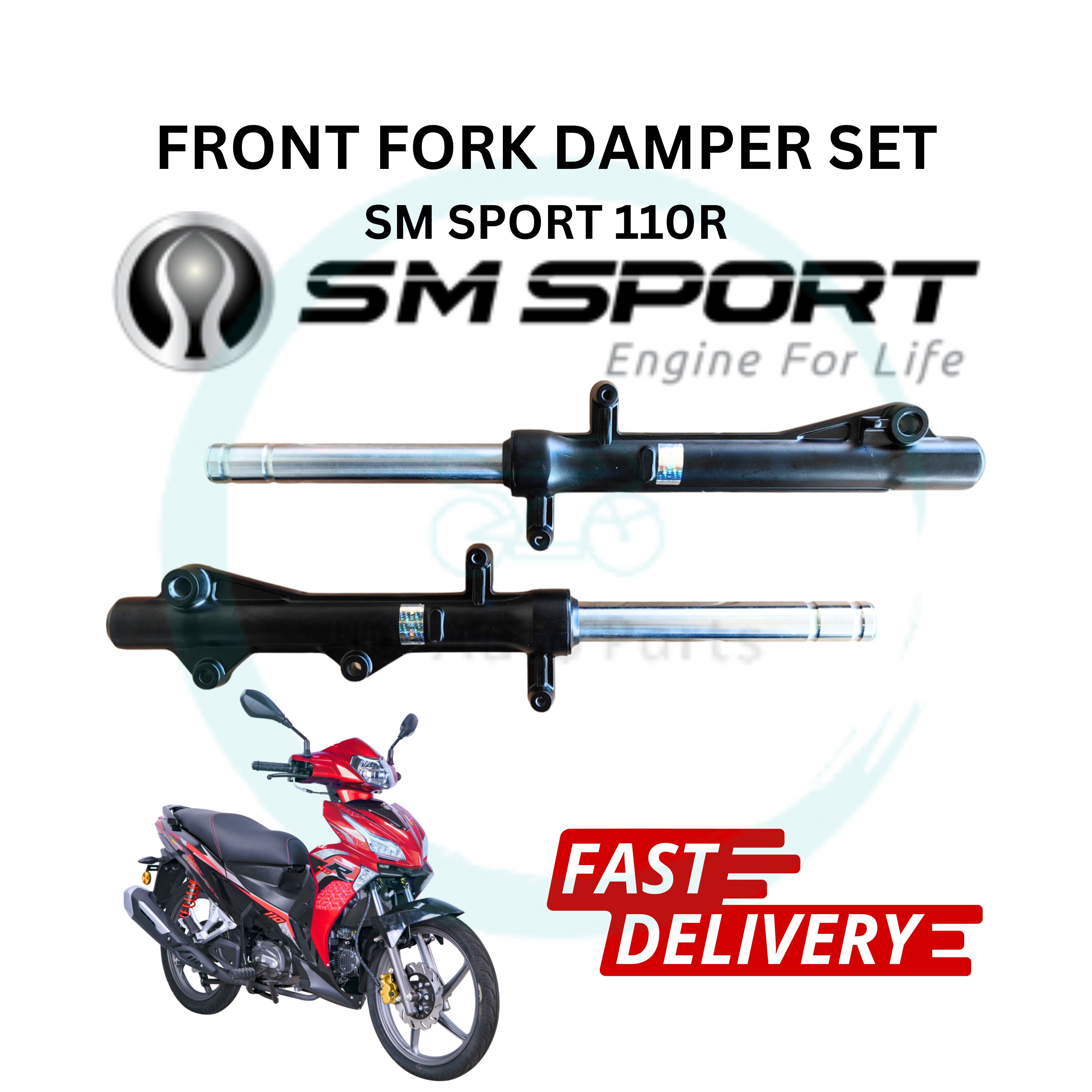 FRONT FORK DAMPER DISC BRAKE MFORCE SYM SM SPORT 110R SM SPORT 110 R ...