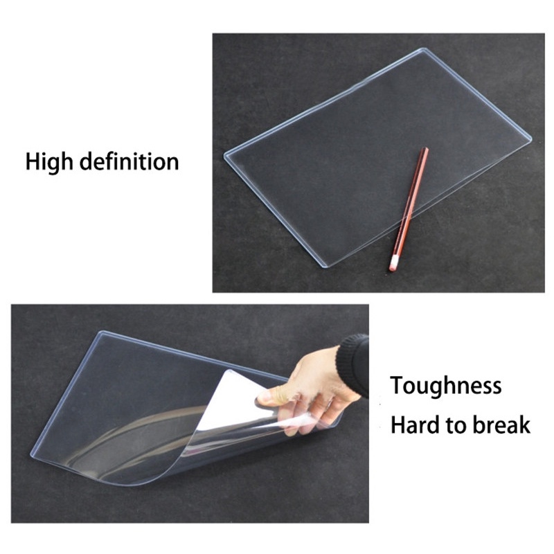 East-File A4 Hard Card Case Clear PVC 2803/04/05/06, Name Card Cover ...