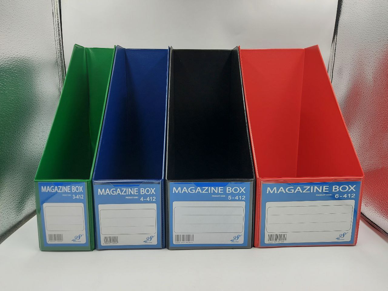 EAST FILE PVC Magazine Box Filling Case (3" inch/4" inch/ 5" inch / 6 ...