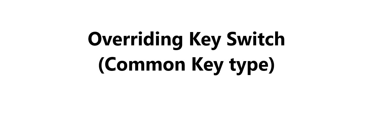 Key Switch On Off Selection Stainless Steel Emergency Door Access ...