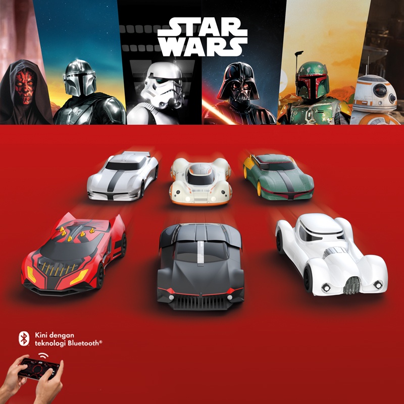 Shell Star Wars Racers Collection 2023 Remote Control Car & Bluetooth ...