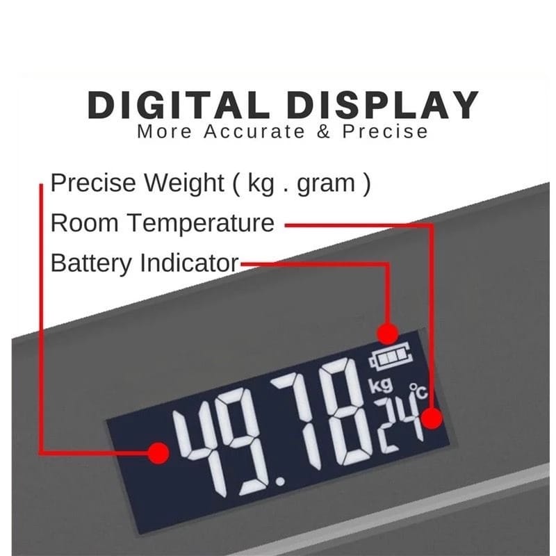 penimbang berat skala elektronik scale digital display weight scale ...