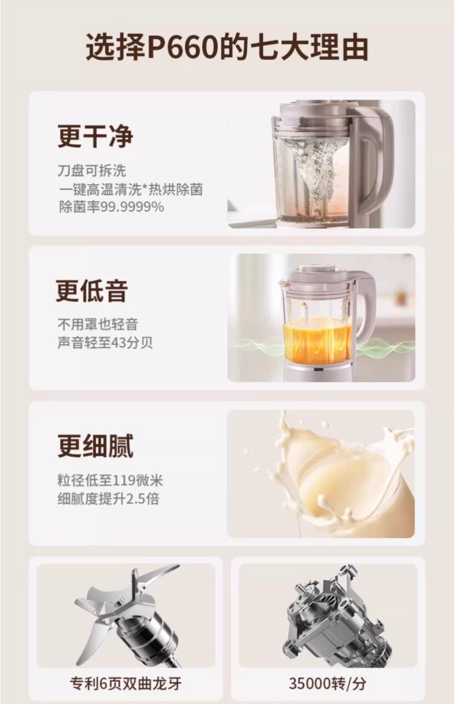 Joyoung 1.75L Multifunction Food Breaker Soymilk Maker Food Processor ...