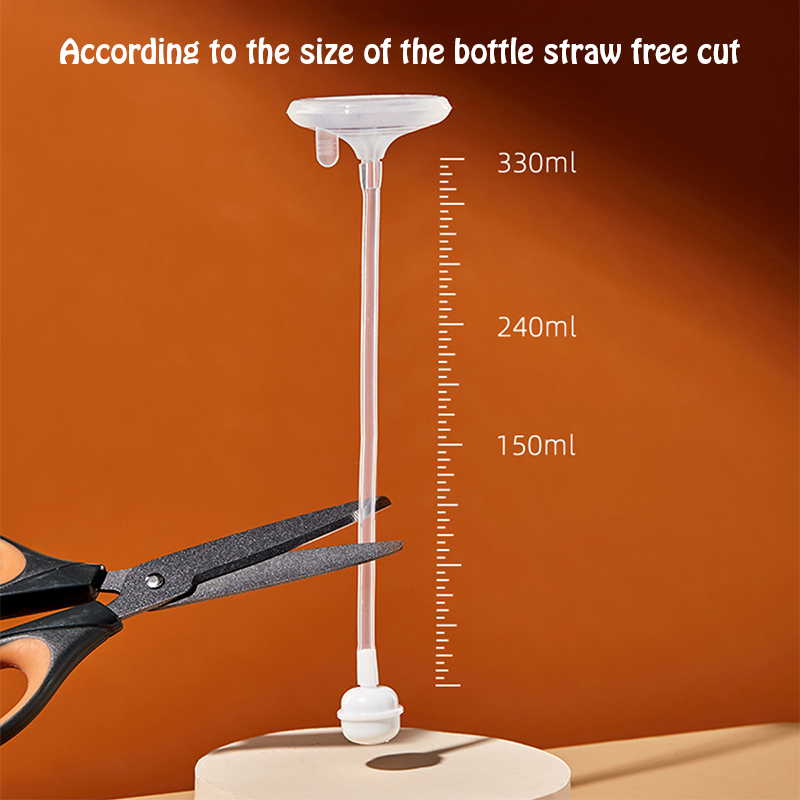 Baby Bottle Suction Drinking Straw Hegen Straw 360 Gravity Ball All ...