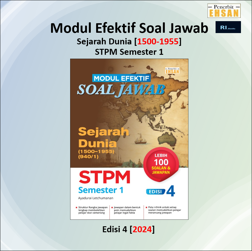 [penerbit Ehsan] Ace Stpm Modul Efektif Soal Jawab Sejarah Dunia