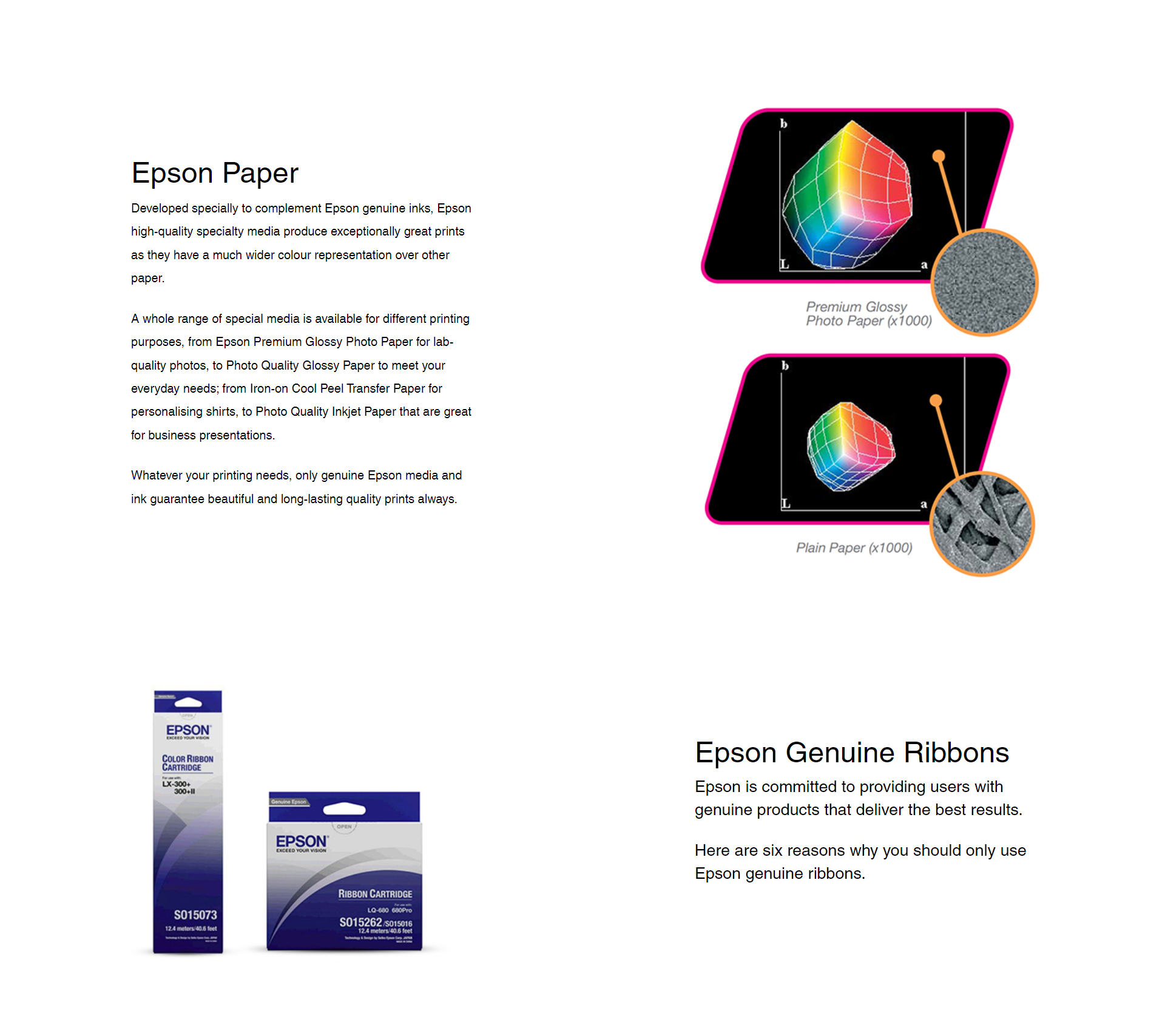 Epson T289 Black Ink Cartridge / Epson T290 Color Ink Cartridge for ...