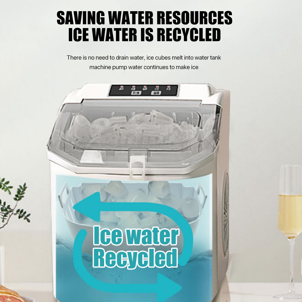 Hicon Ice Maker Machine 16M 16AL 26YB Home Ice Machine Dormitory Mini ...