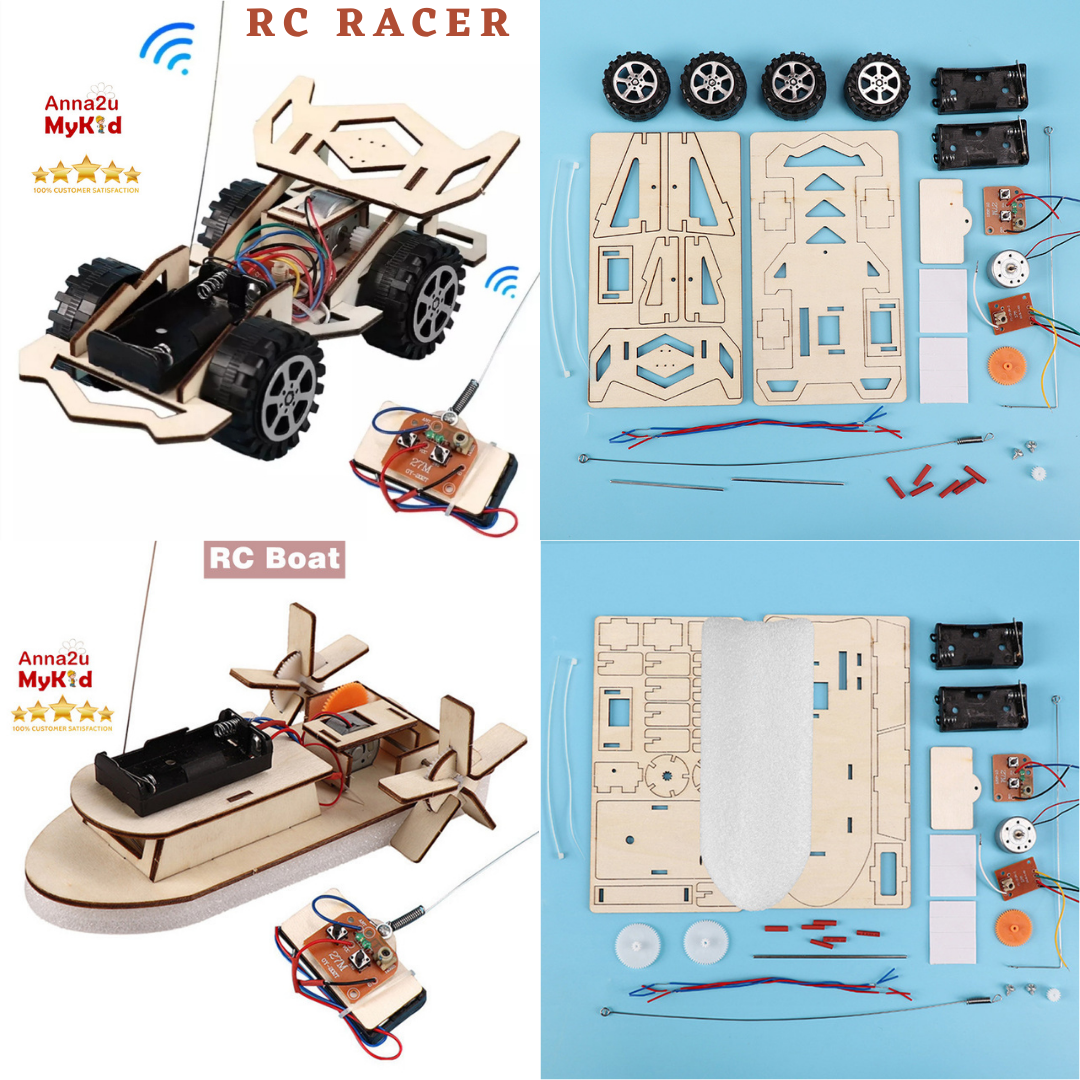 RBT Project Kapal Kawalan Jauh - DIY Remote Control Boat - Assembled 3D ...