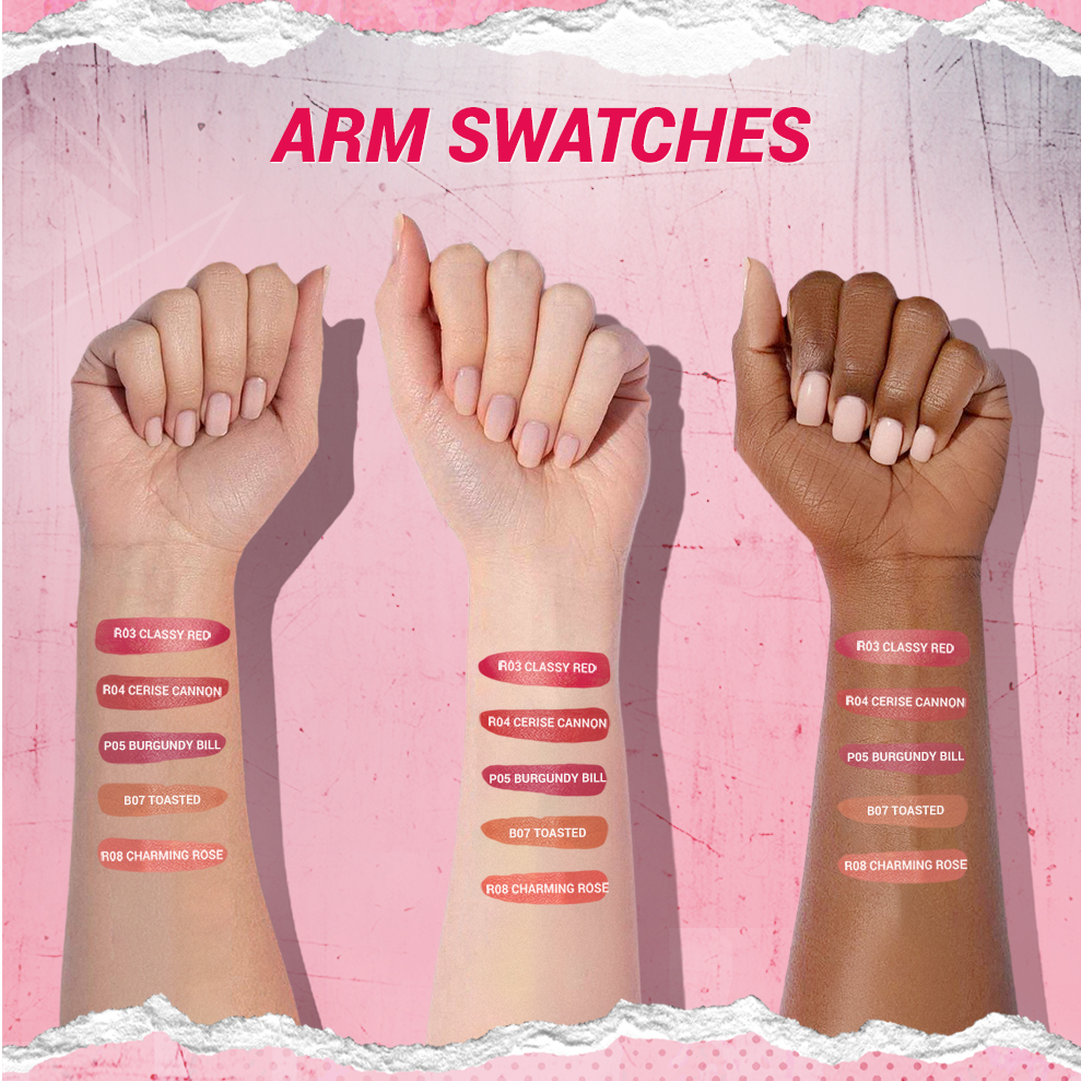[NEW!!] DAZZLE ME Color Chrome Lip Matte Comfort Wear Ultra Pigmented ...