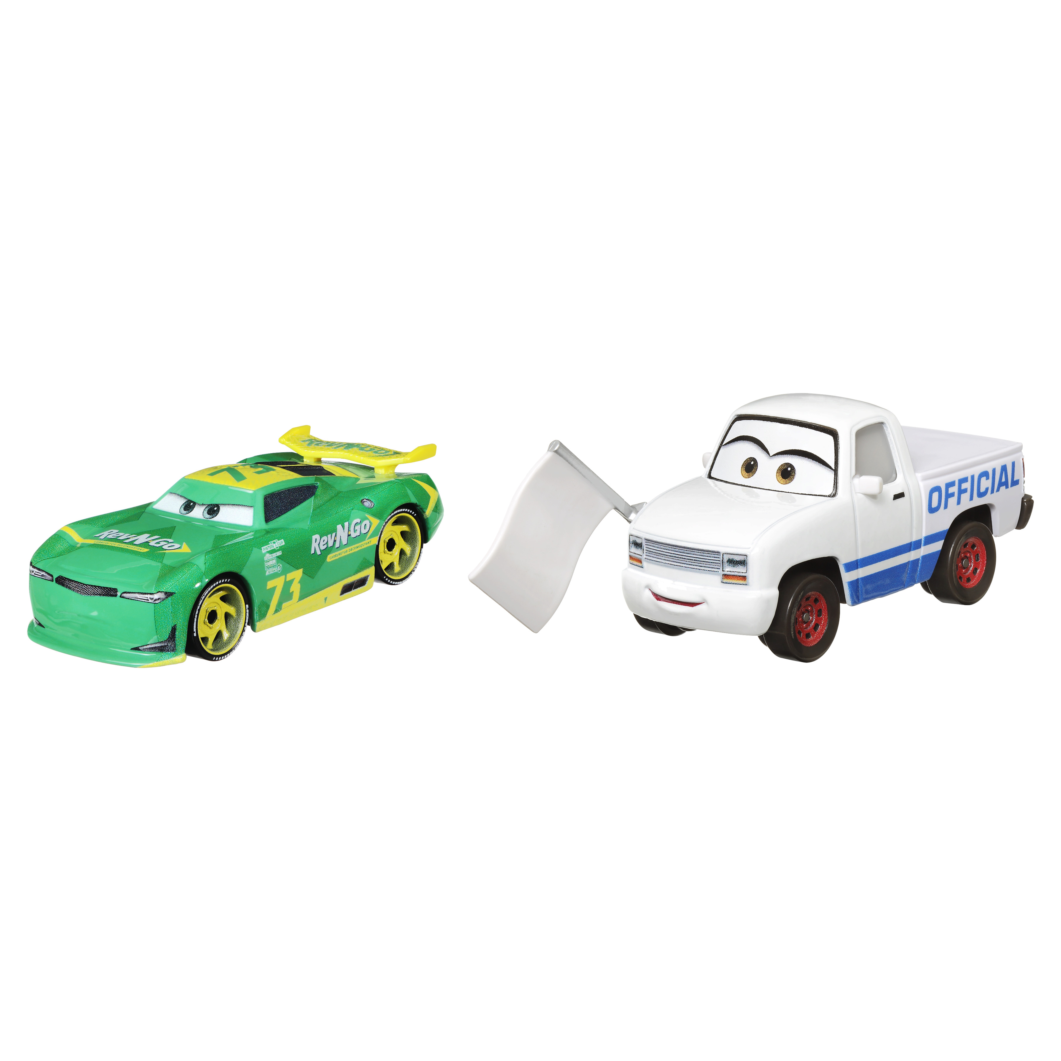 Disney And Pixar Cars 3 2-Pack, 1:55 Scale Fan Favorite Die-Cast ...