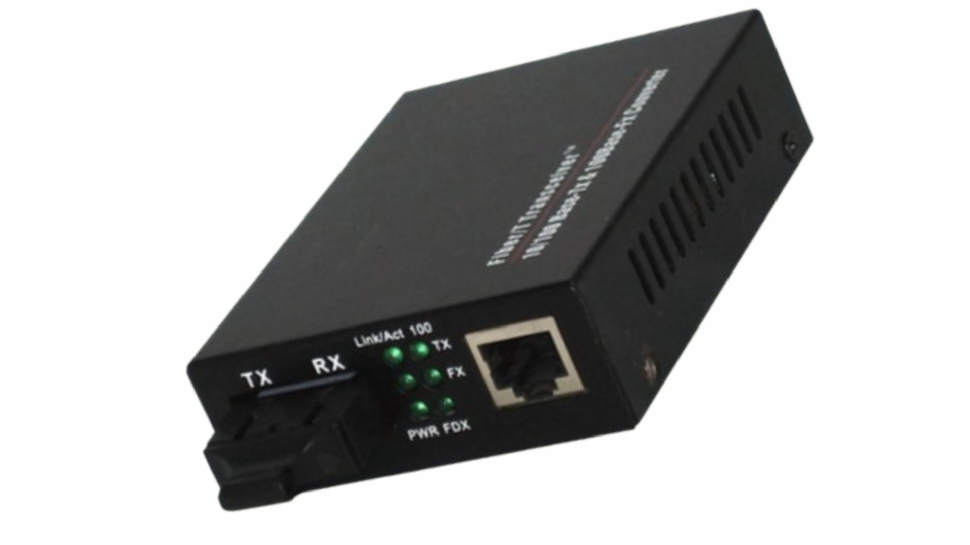 Fiber Media Converter Multimode Fiber to RJ45 Cat6 Gigabit Ethernet ...