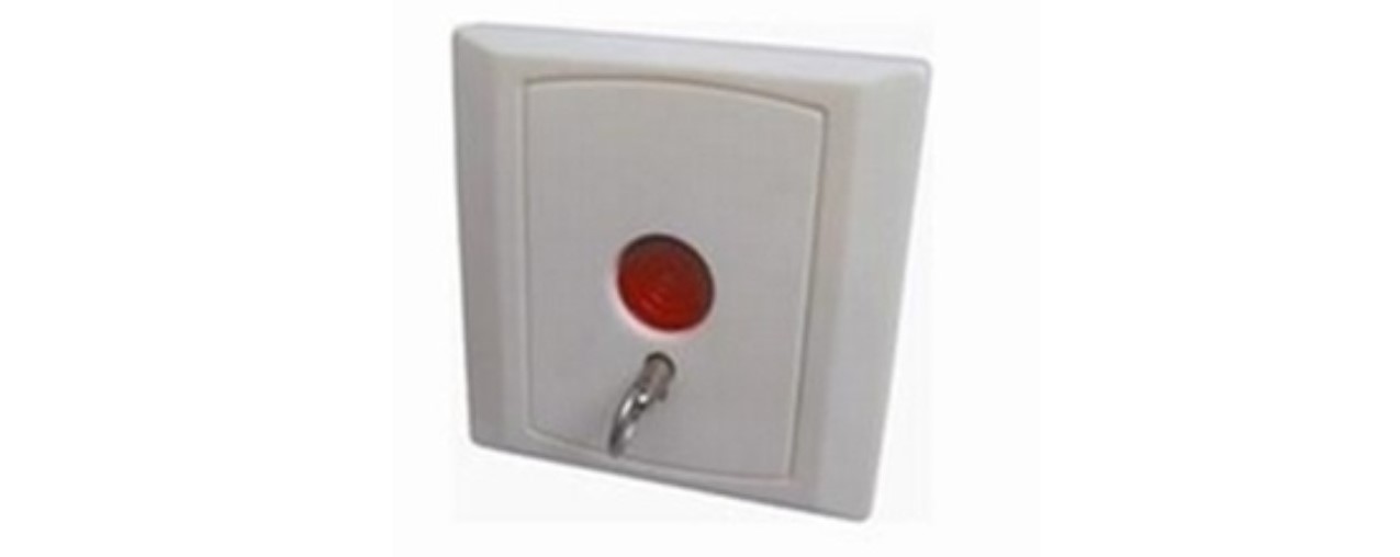 Wired Burglar Alarm ABS Emergency Panic Button 3"x3" Faceplate 85x85x33 ...