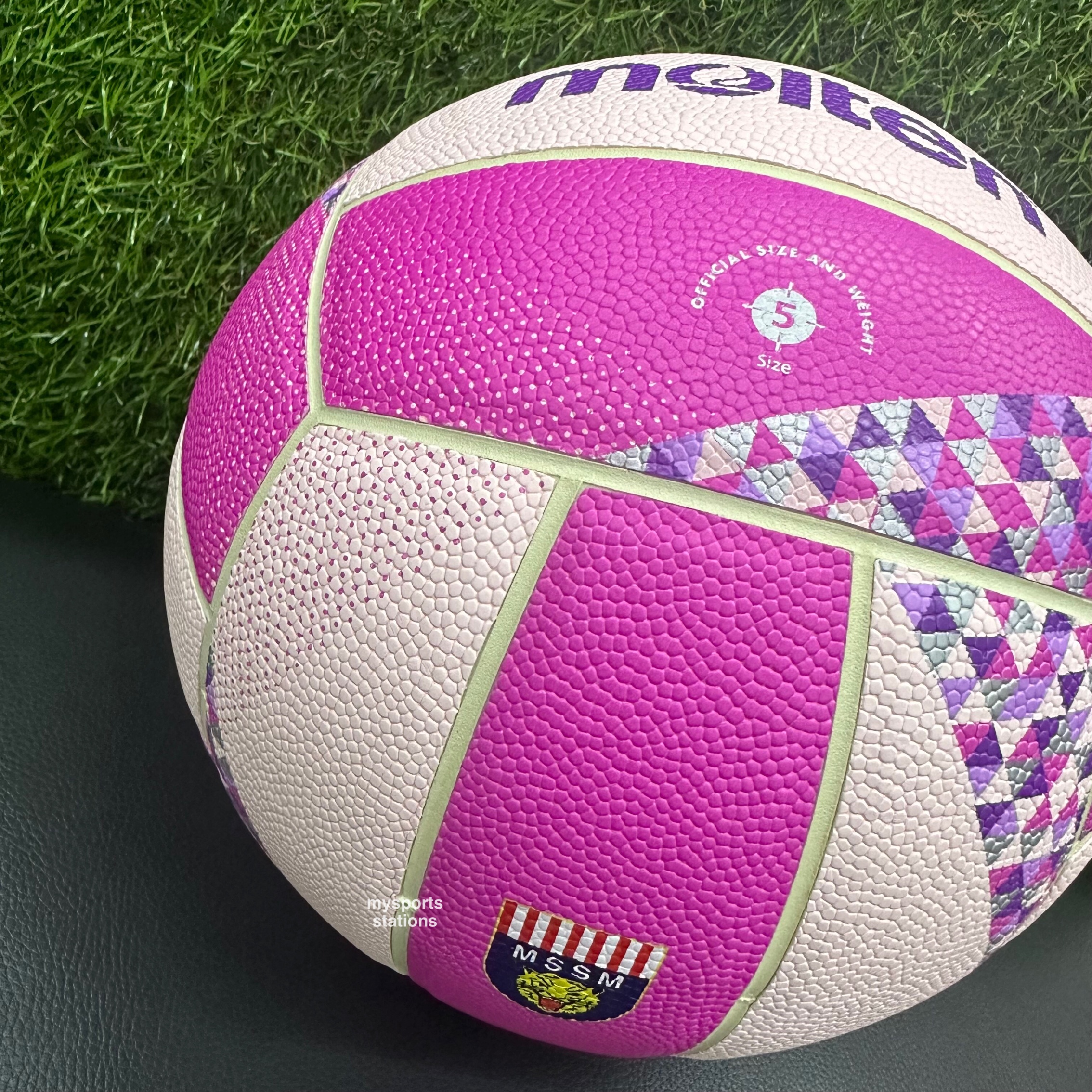 Molten Netball Ball Synthetic Leather | Bola Jaring - Size 5 SN58MX-MP ...