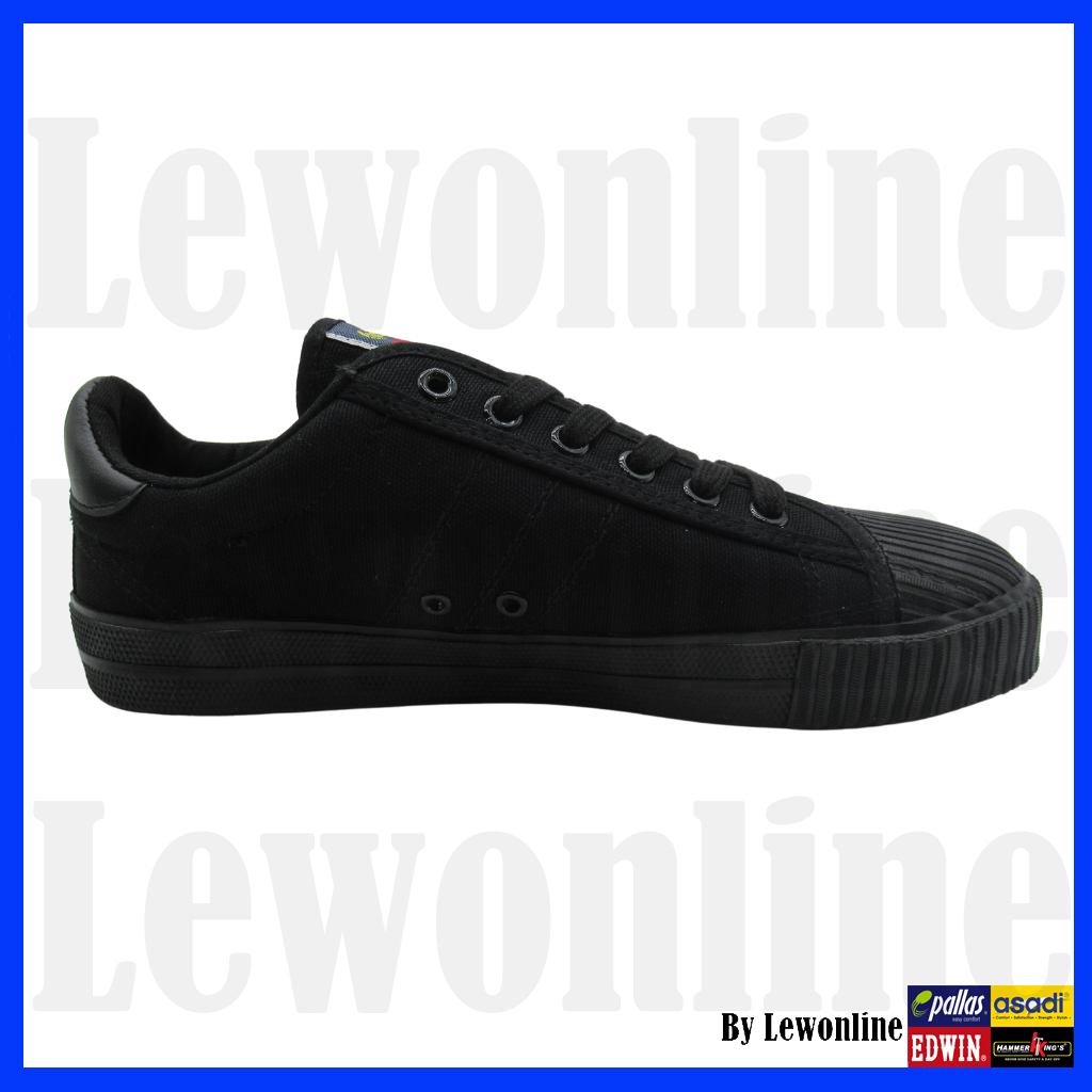 KASUT SEKOLAH PALLAS REJAM HITAM BERTALI (PALLAS RJ07001BK) (PALLAS ...