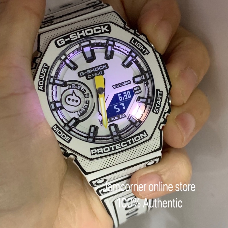 G-SHOCK MANGA x GA-2100MNG-7A/GA-2100MNG-2A *ASIA SET* captures the ...