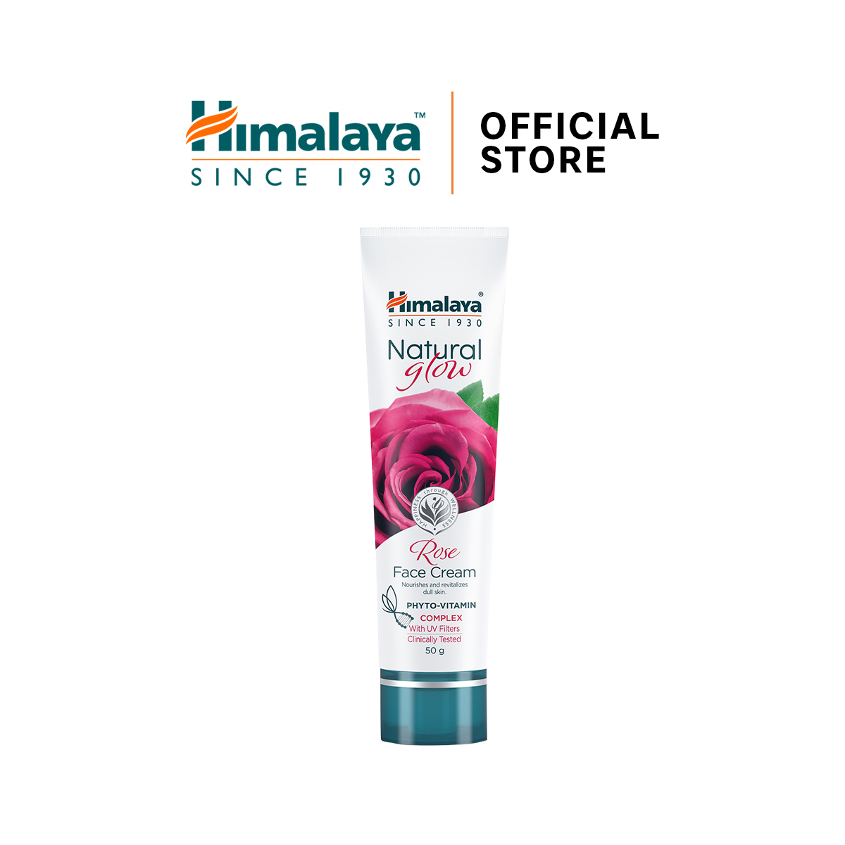 Himalaya Natural Glow Rose Face Cream 50g | Shopee Malaysia