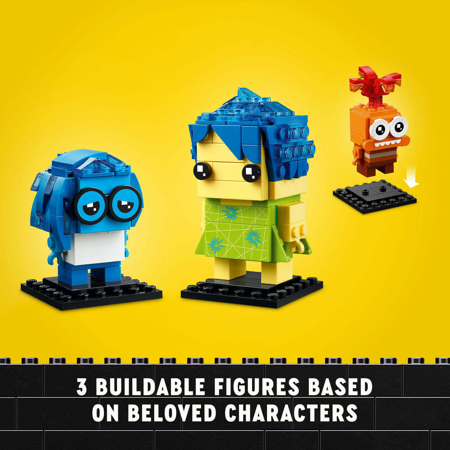 [BricksInBoots] LEGO BrickHeadz | Disney and Pixar Joy, Sadness ...
