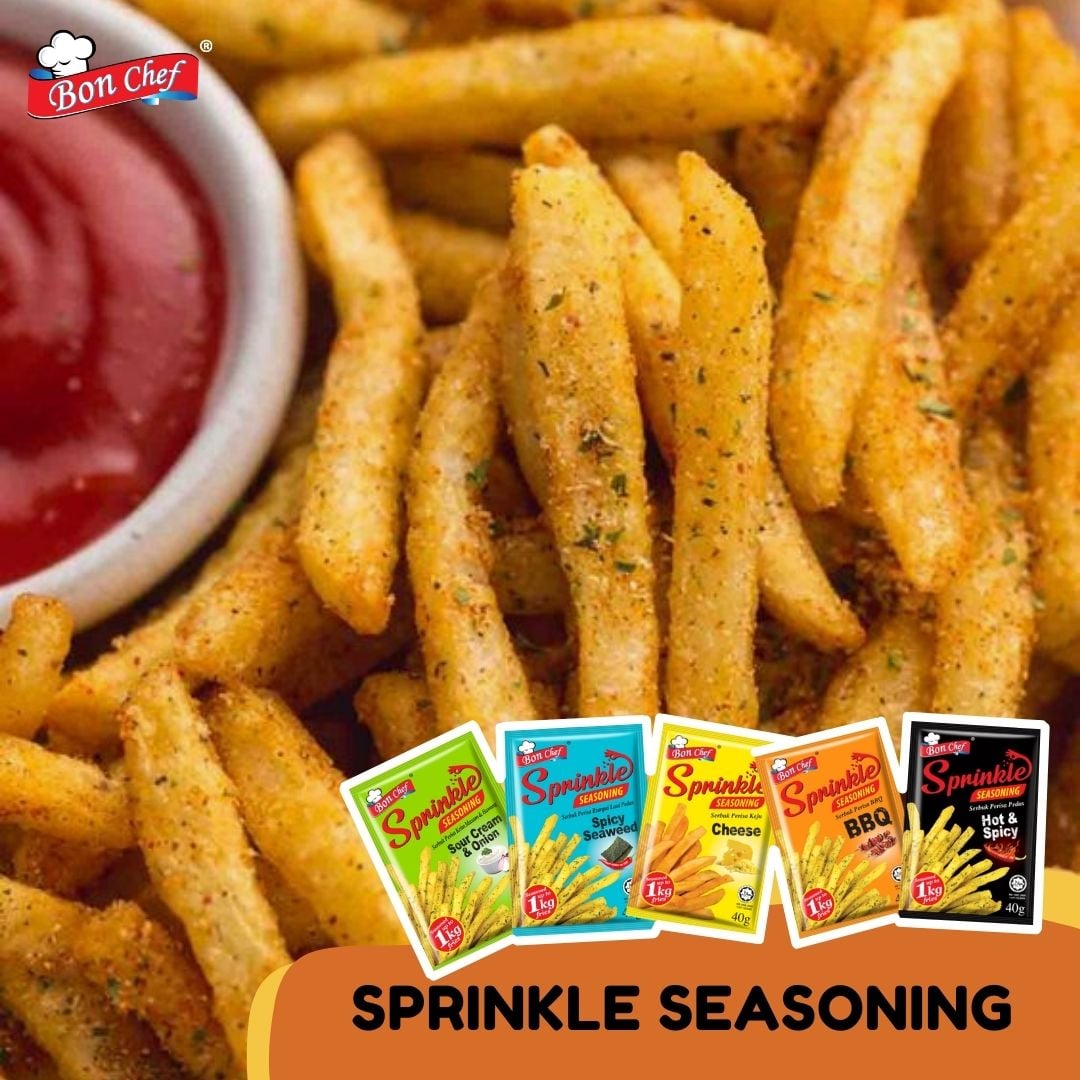 BON CHEF Sprinkle Bon Chef Seasoning Powder Fries Seasoning Fries ...