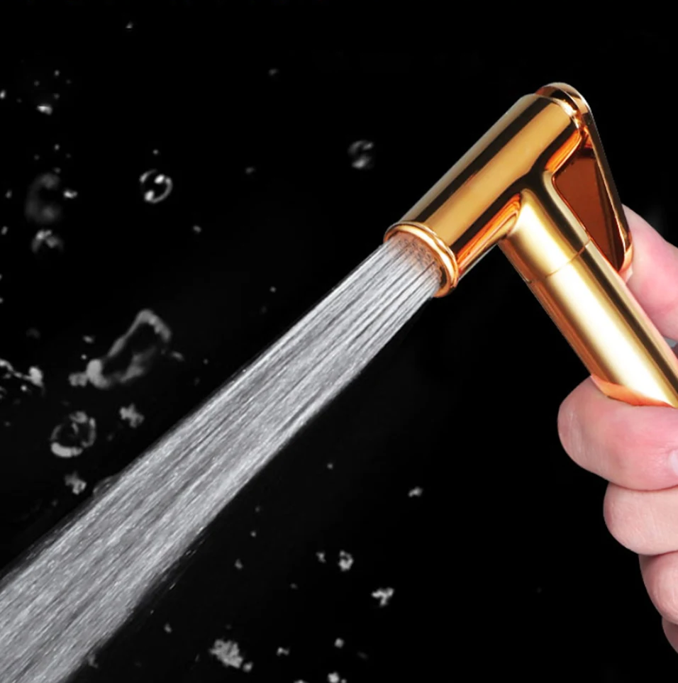 Gold Series Stainless Steel Bidet Spray Toilet Spray Bathroom Bidet Set ...
