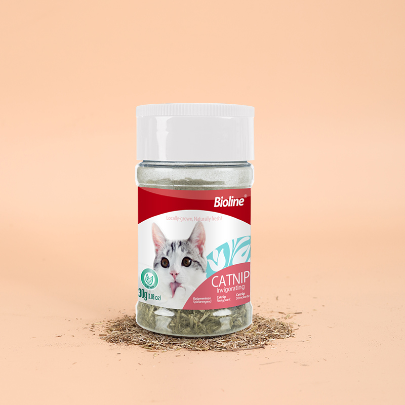 ️BIOLINE ️ 20g Catnip Invigorating Leaves for Pet Cat Bioline Natural ...