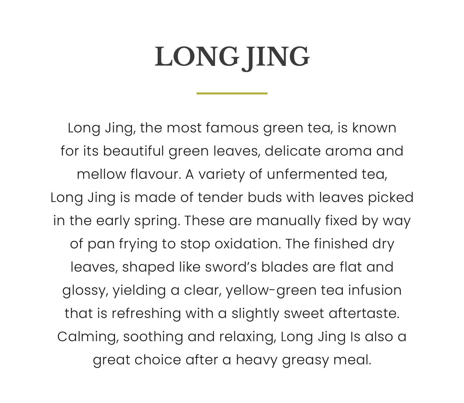 Purple Cane Yu Qian Qun Ti Varietal Long Jing Green Tea Year 2025 ...