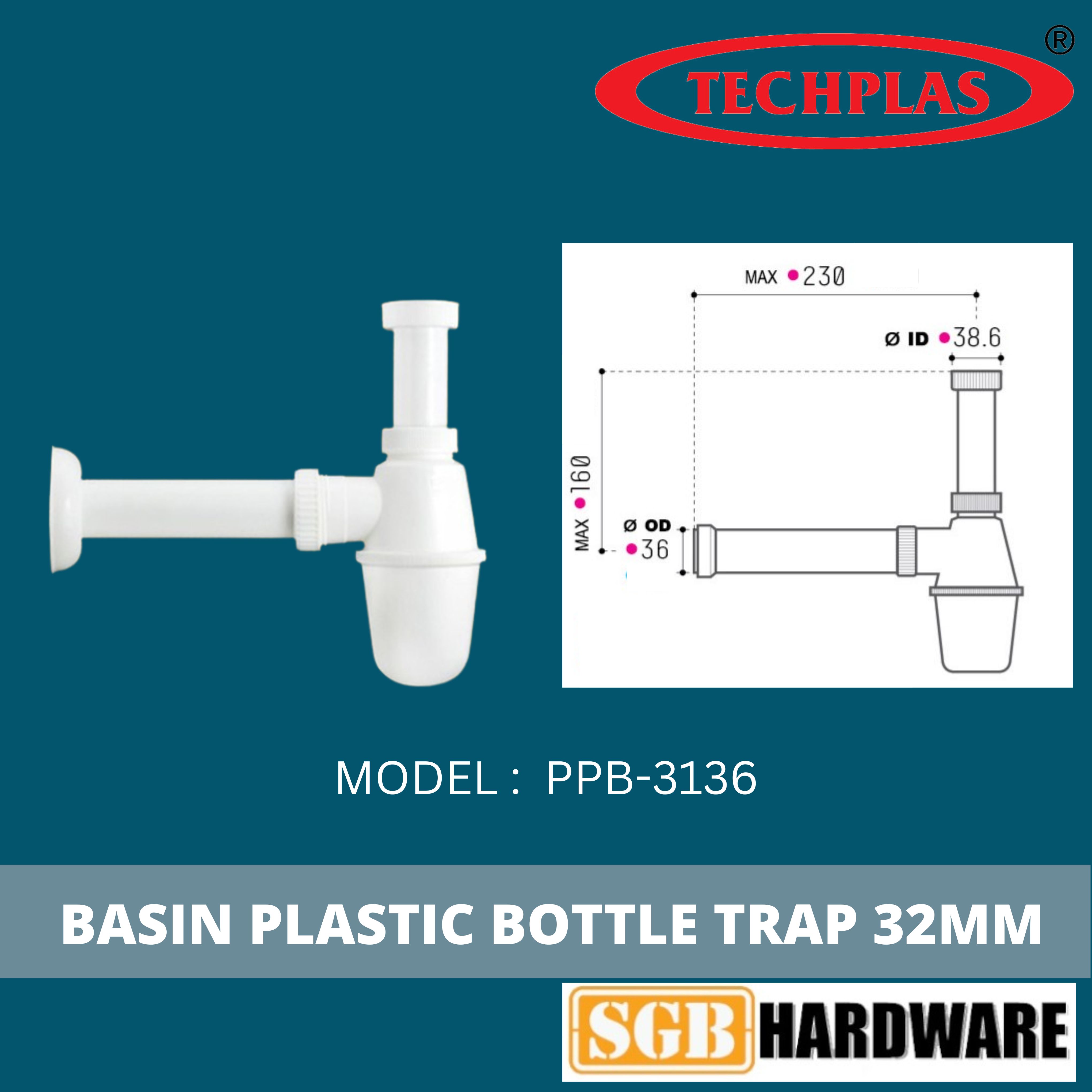 Techplas Sanitary Ware Accessories * | Shopee Malaysia