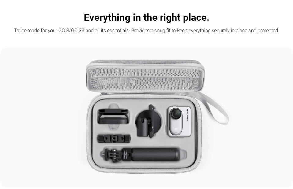 Insta360 GO 3 / GO3S Carry Case | Shopee Malaysia