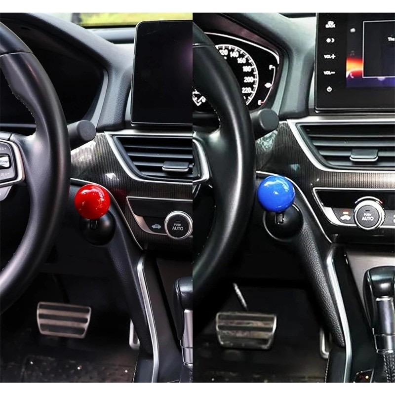 Car Ball Shape Push Start Button Cover Lever One button Start Lever Car ...