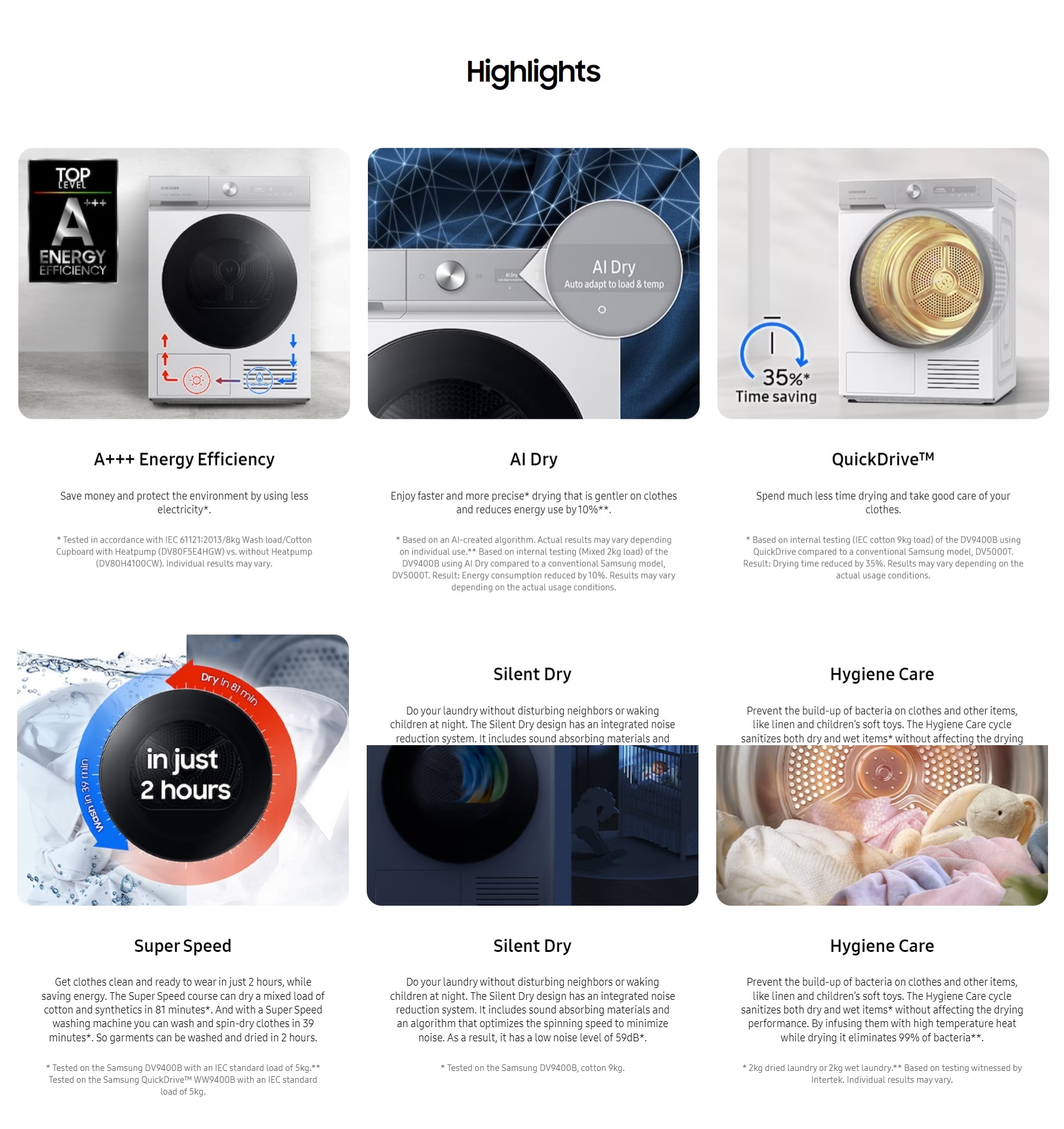 Samsung BESPOKE AI™ 10kg Inverter Heat Pump Dryer | DV10BB9440GBFQ (Tumble Dryer Mesin Pengering ...