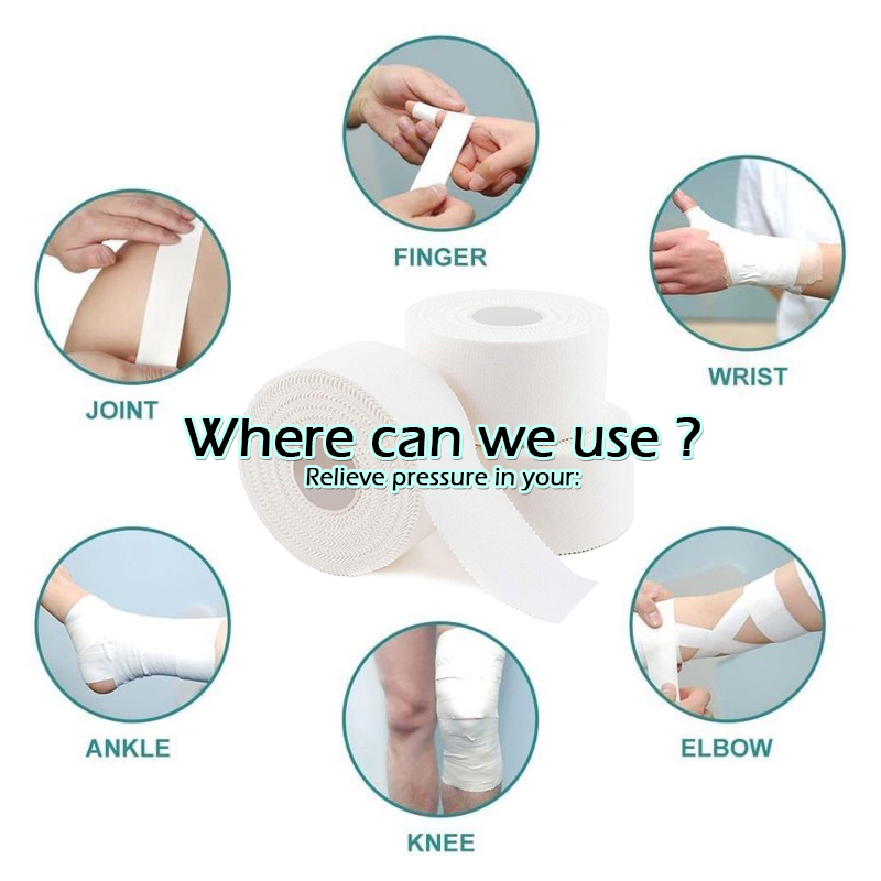 Strapping Rigid Sport Tape Athletic Elastic Bandage First Tape Wrap ...
