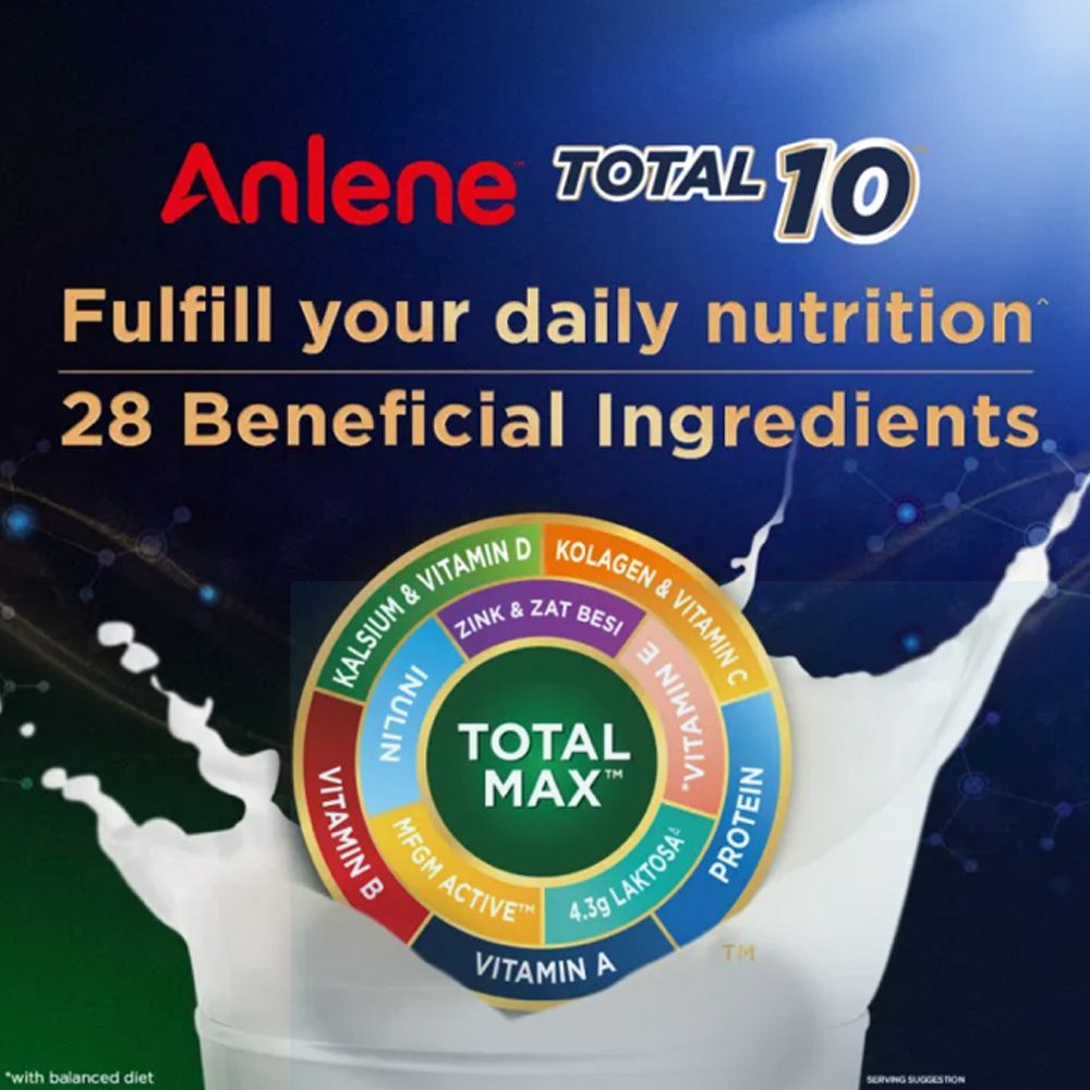 Anlene Total 10 High Calcium High Collagen Adult Milk Powder 800g ...