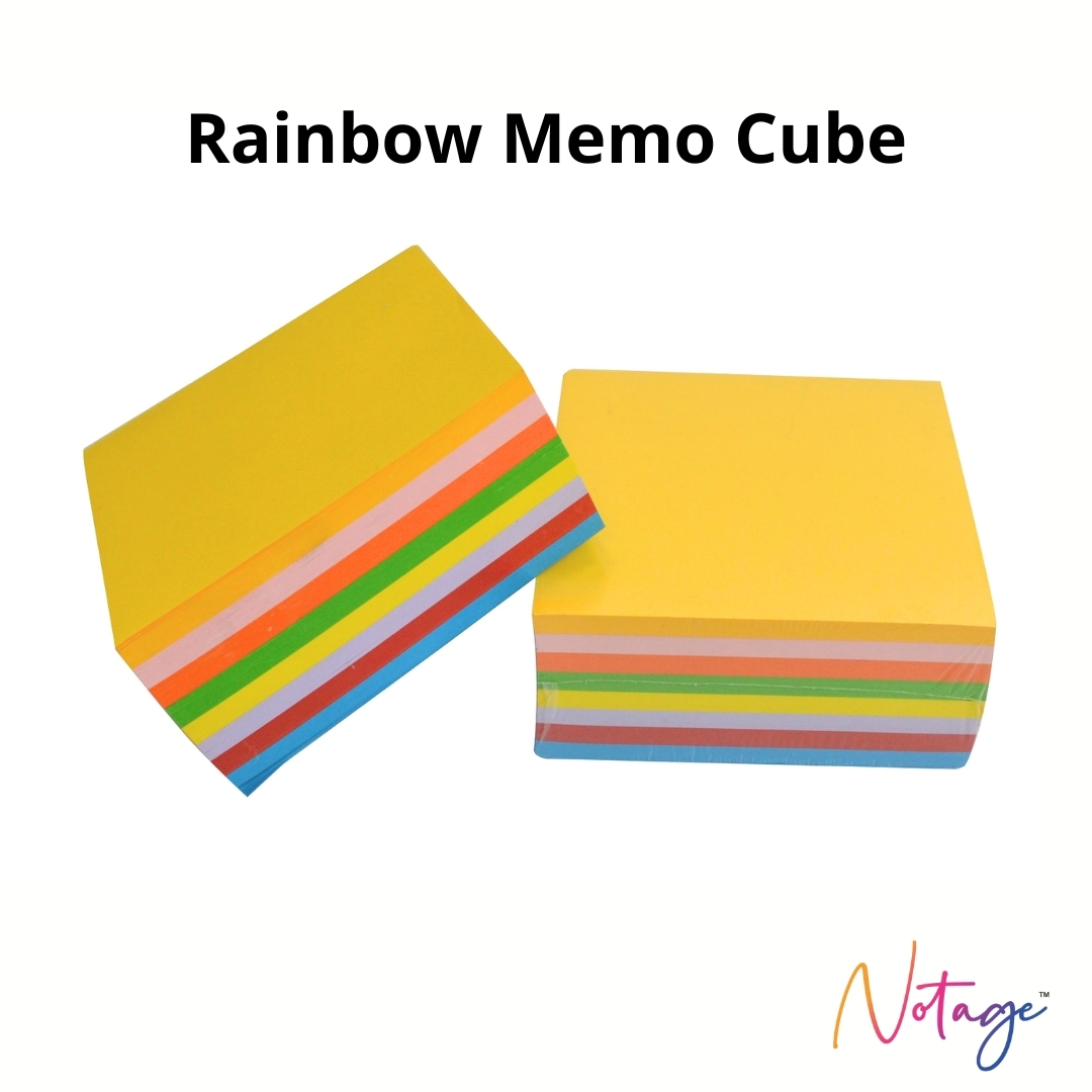 Memo Cube Rainbow/ Memo Cube 8 IN 1 / Custom made Memo Cube (Malaysia ...