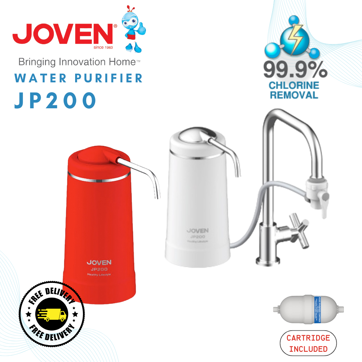 [FREE SHIPPING]Joven Water Purifier High Efficiency 3-Layer Fabric ...