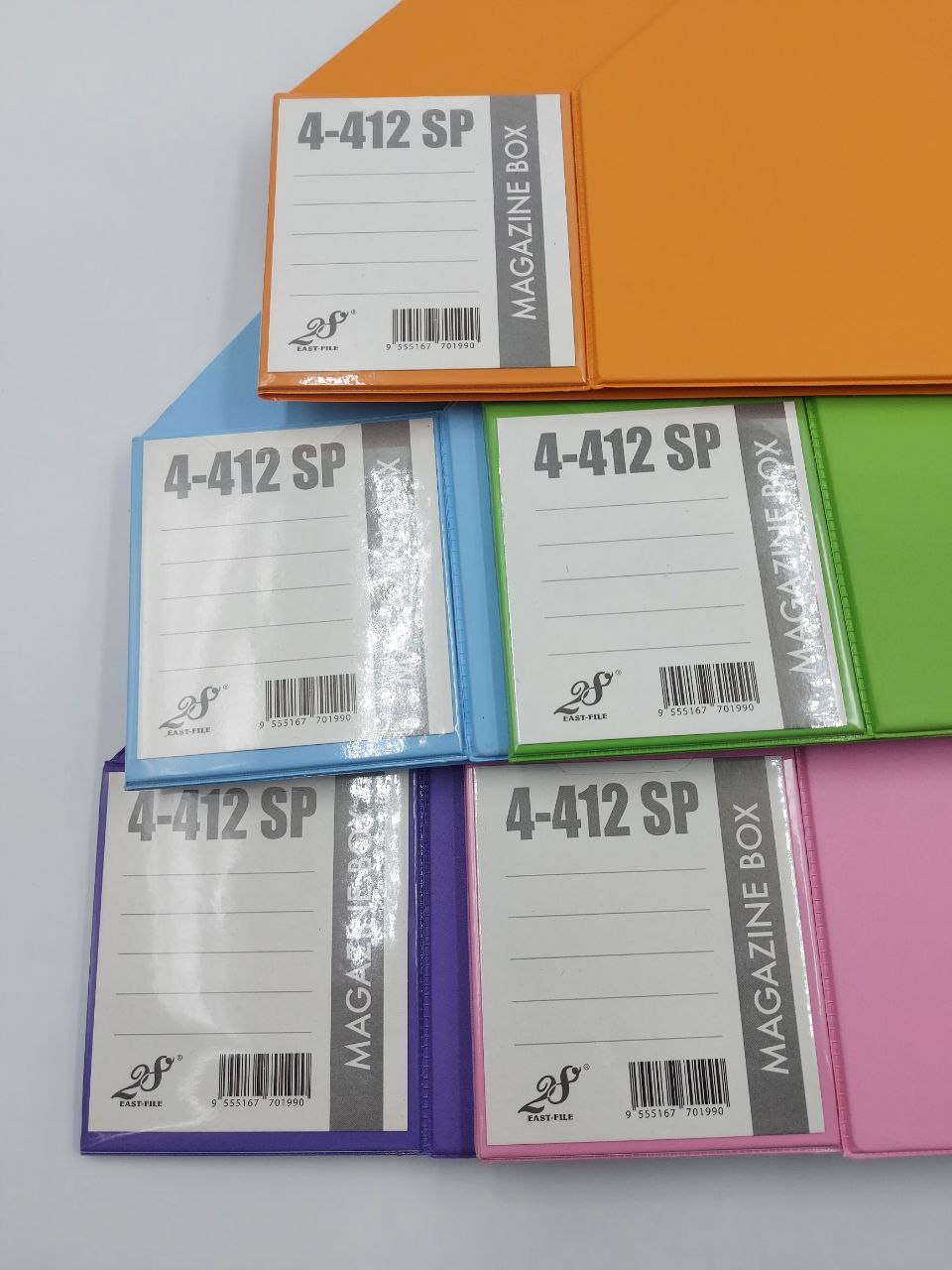 EAST FILE PVC Magazine Box File – Ice Colour / Fancy Colour / Pastel ...