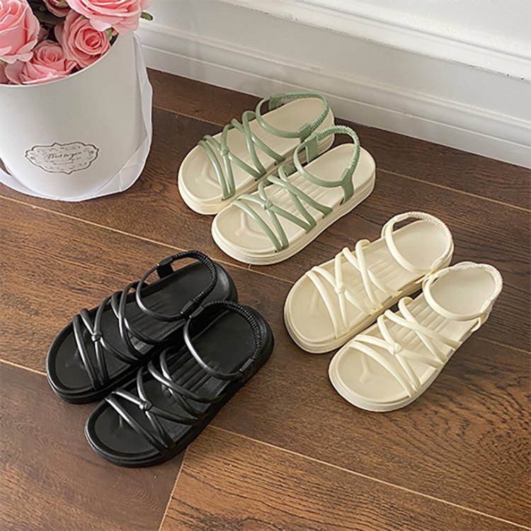 Vissy Women Wanita Shoe Kasut Wedges Sandal 0055-LS – 3 Colors | Shopee ...