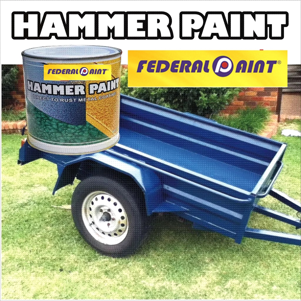 1L ( 1 LITER ) HAMMERED PAINT ( METALLIC PAINT HEAVY DUTY ) HAMMERTONE ...