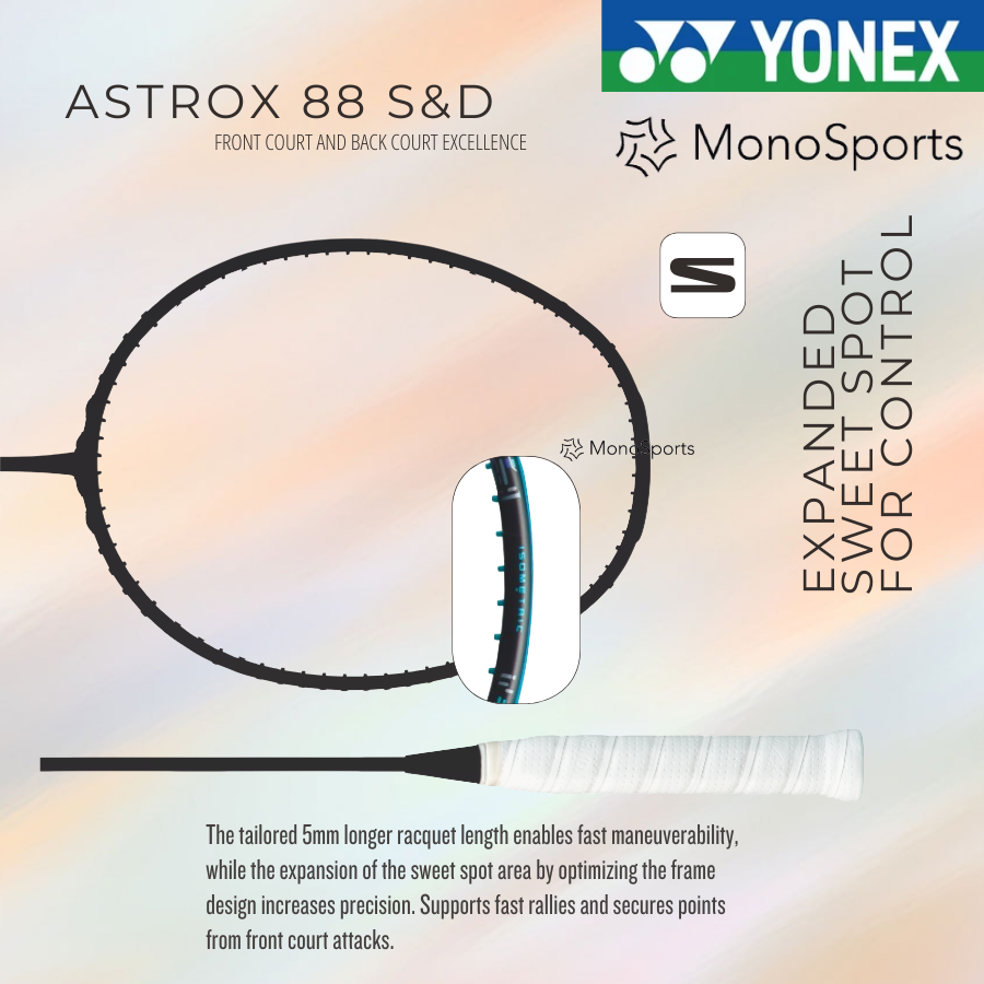 Monosports Yonex Astrox 88D Pro & Astrox 88S Pro 3rd Gen Head Heavy ...