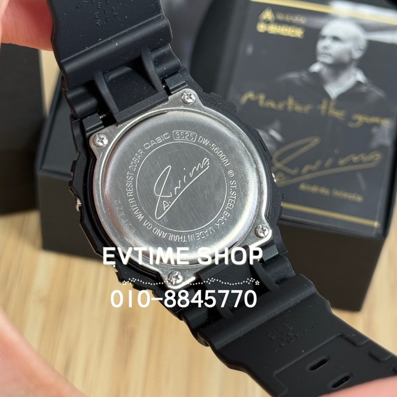 100% ORIGINAL CASIO G-SHOCK ANDRÉS INIESTA COLLECTION DW-5600AI-1DR ...