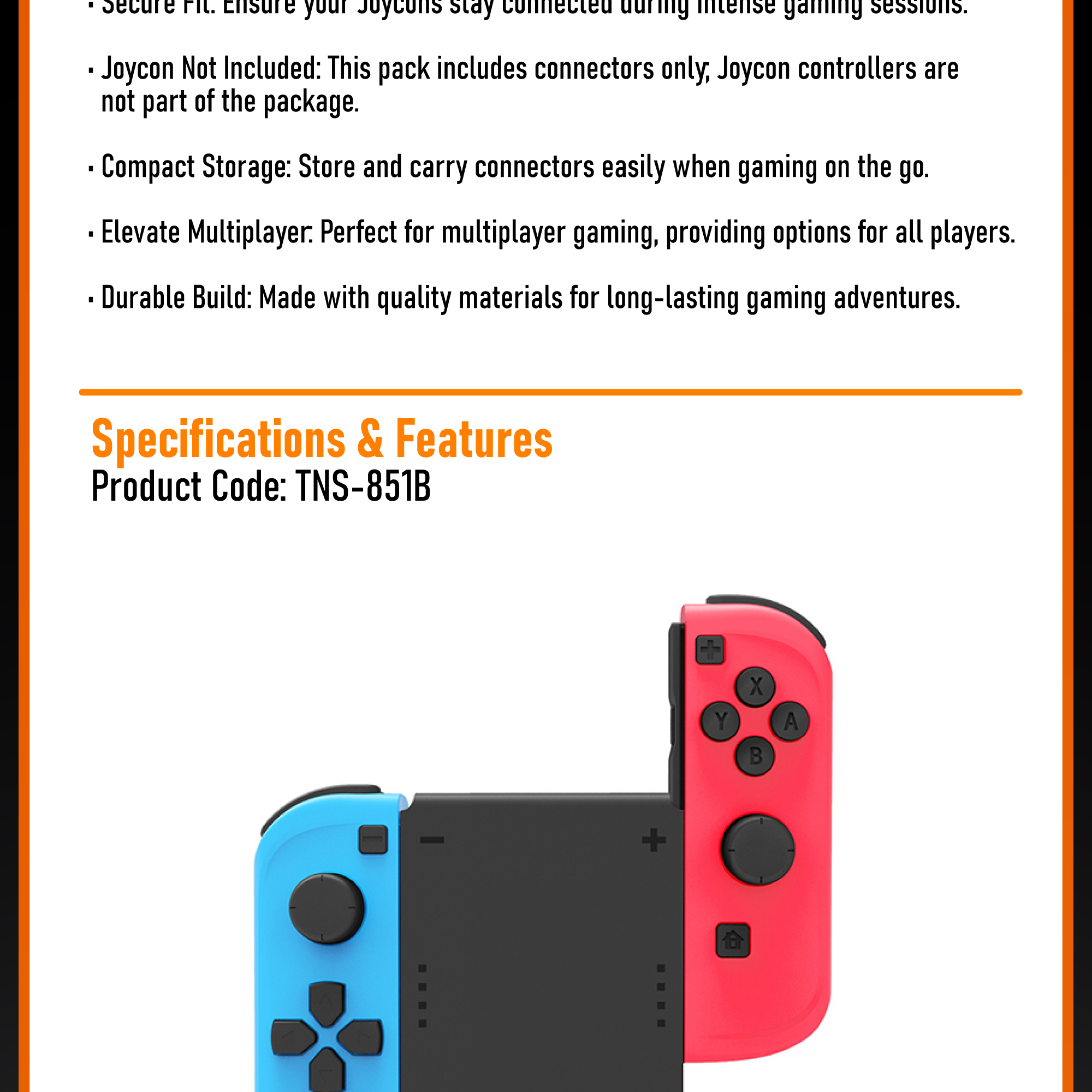 DOBE Nintendo Switch OLED Switch V1V2 5IN1 Joycon Connector Pack Joy ...