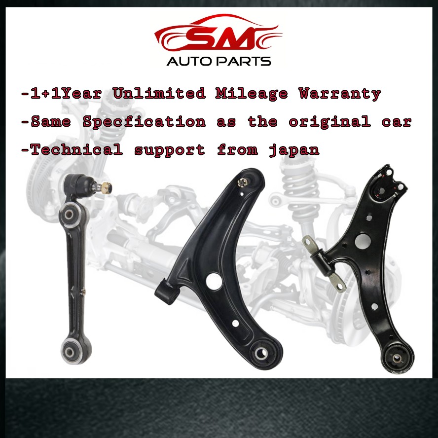 SM Front Lower Arm - Toyota Vios NCP93 Yaris NCP91 Prius C NHP10 Sienta NSP170 ( 1+1Year ...