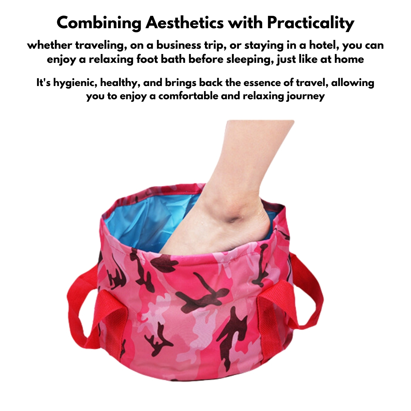 LIVO Water Bucket Foldable 25L 15L Camping Washing Bag Outdoor Portable ...