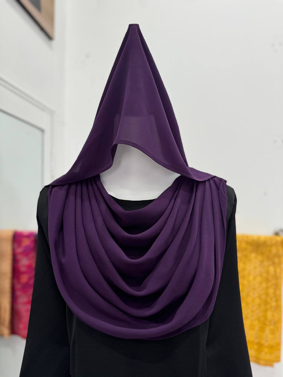 SHAWL SUMAYYAH / SHAWL INSTANT DRAPE | Shopee Malaysia