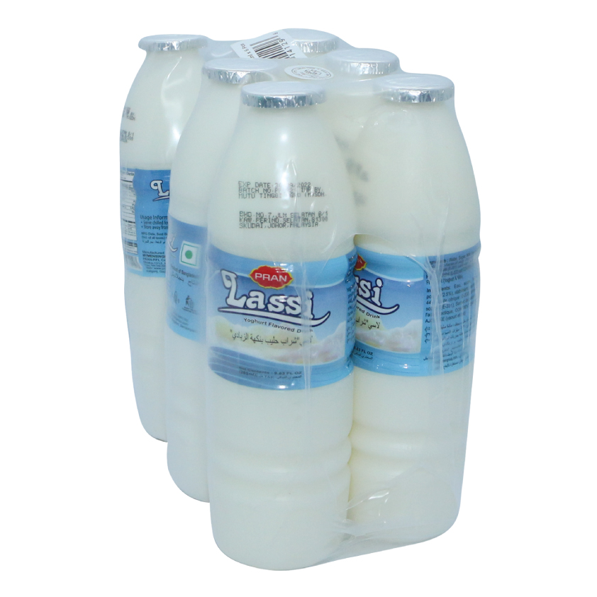 PRAN LASSI MILK/BANANA/MANGO/STRAWBERRY 285 ML X 6 PCS | Shopee Malaysia