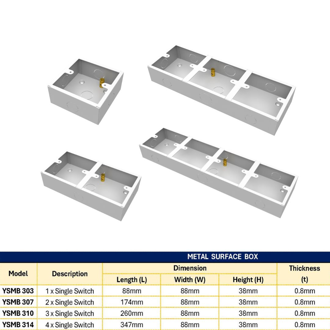 Heavy Duty Metal Switch Box Junction Box Angle Floor Box Electrical ...