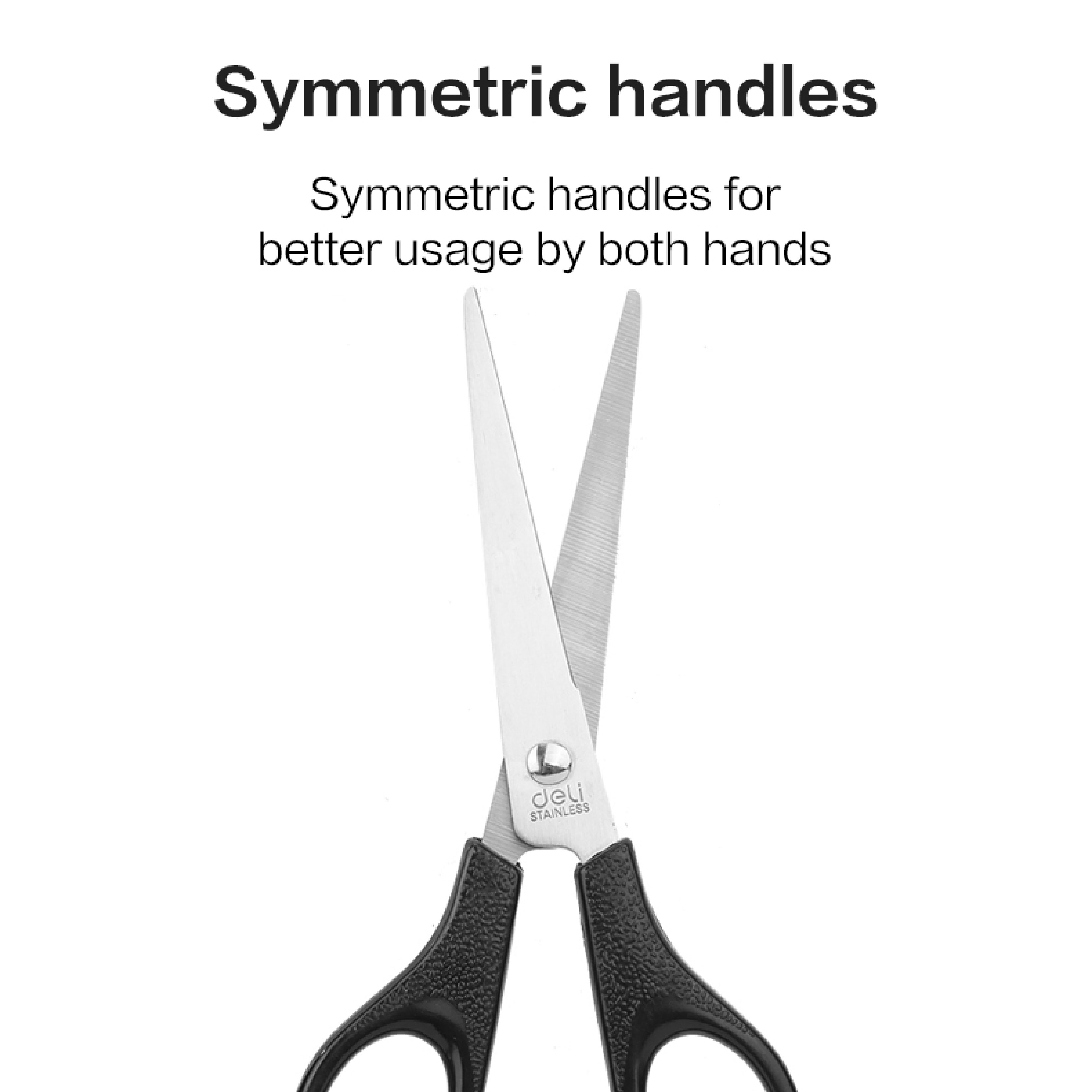 Deli Scissors Portable Scissors Extension Handle E0603 | Shopee Malaysia